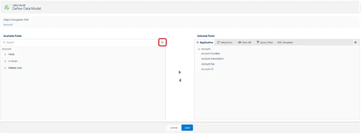 Unrelated List - Docomotion - Document Generation Solution on Salesforce
